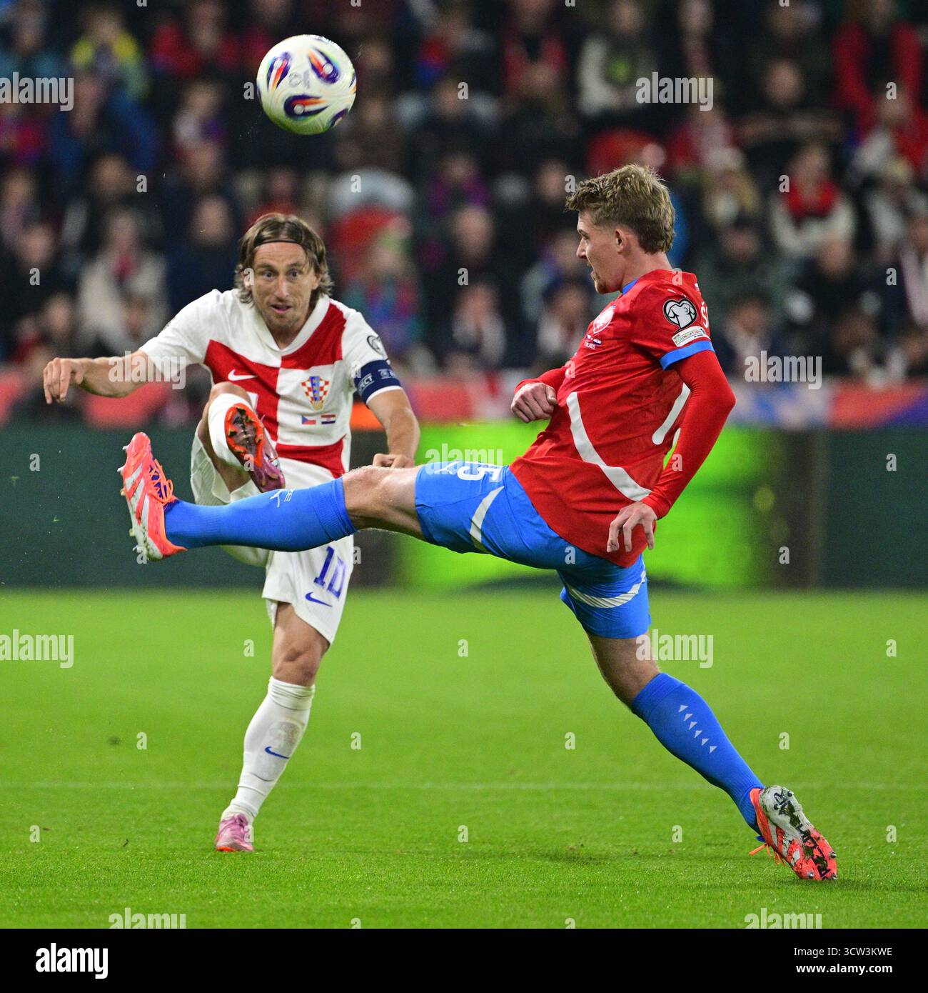 World cup qualification czech republic vs croatia october 9 2025 modric ...