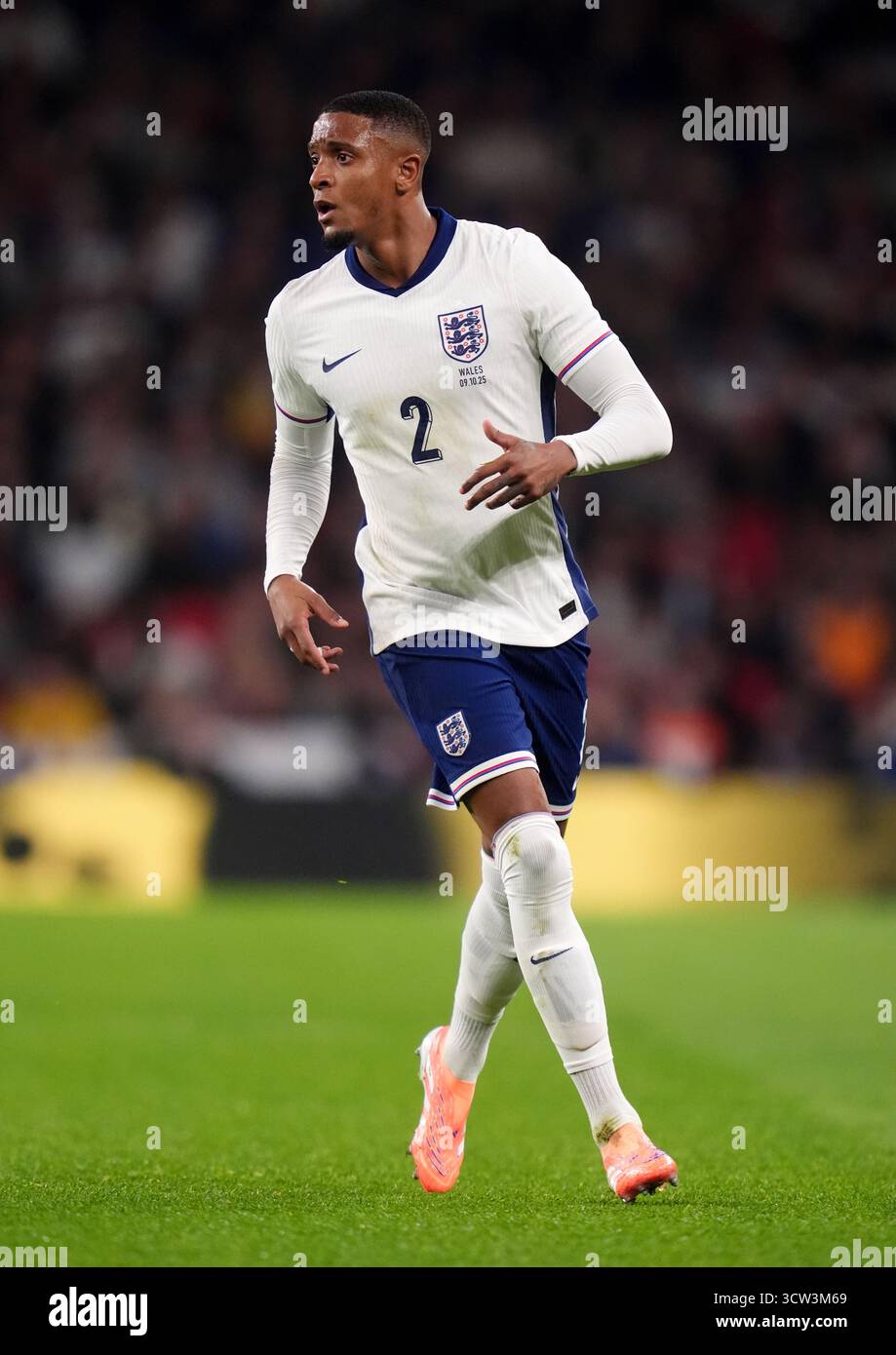 England's Ezri Konsa during the international friendly match at Wembley ...