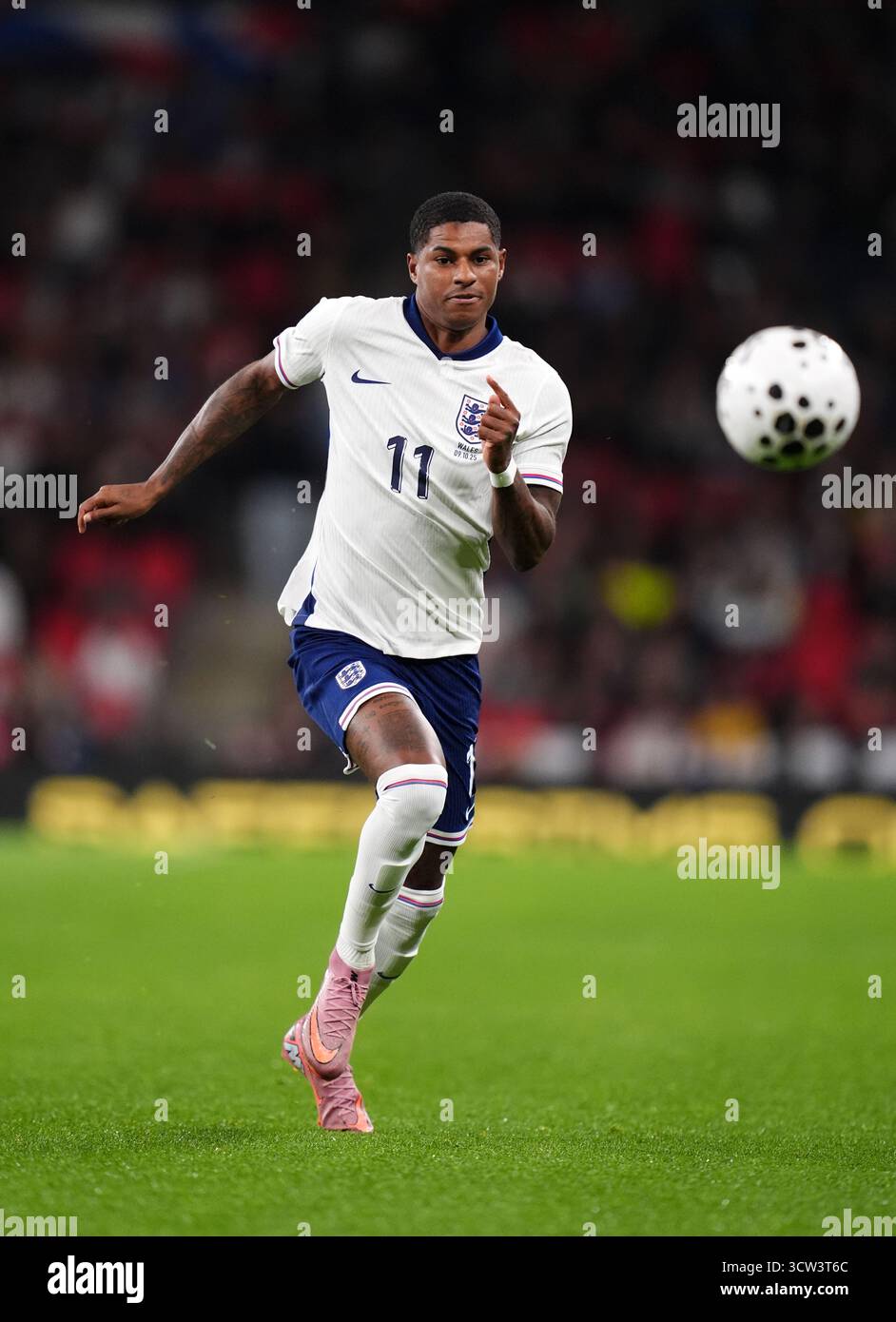 England's Marcus Rashford during the international friendly match at ...