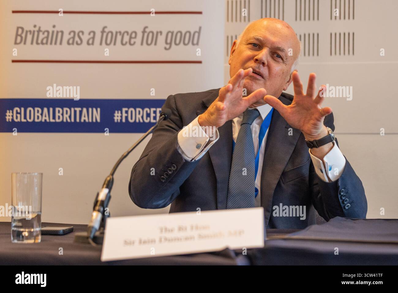 Manchester, UK. 07 OCT, 2025. Sir Iain Duncan Smith, former party ...