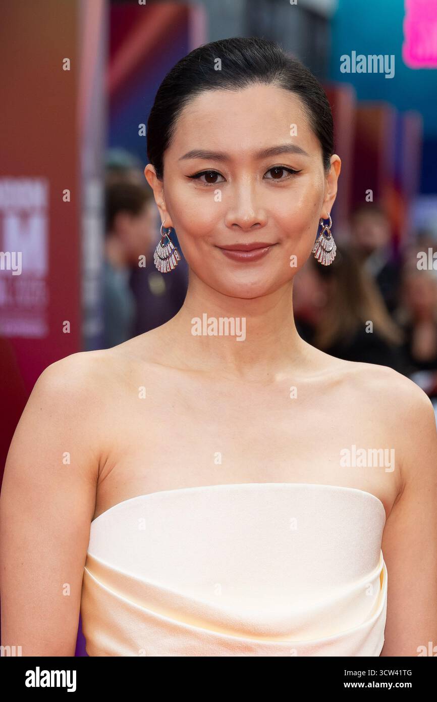 Fala Chen poses for photographers upon arrival at the premiere of the ...