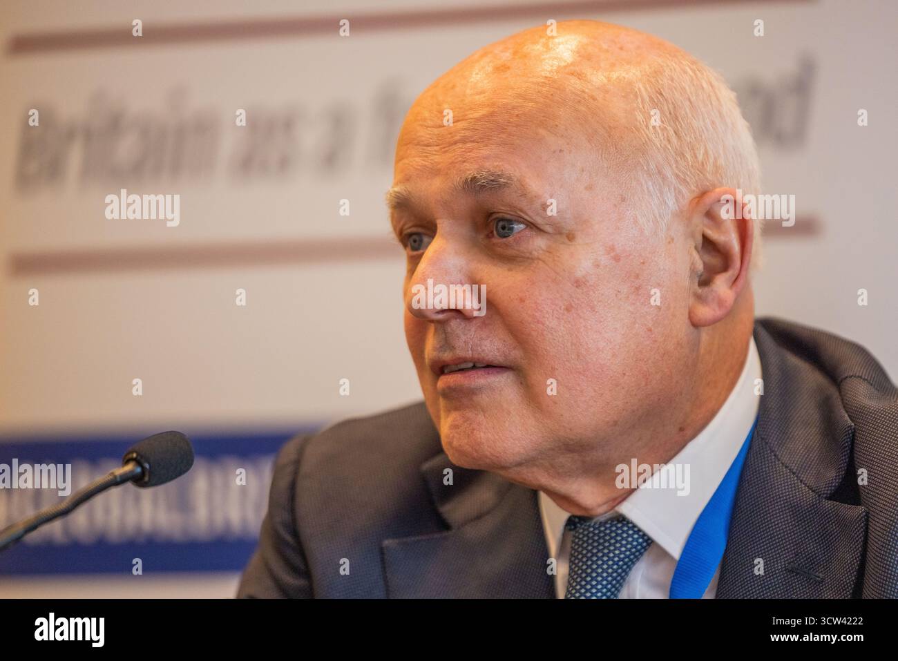 Manchester, UK. 07 OCT, 2025. Sir Iain Duncan Smith, former party ...
