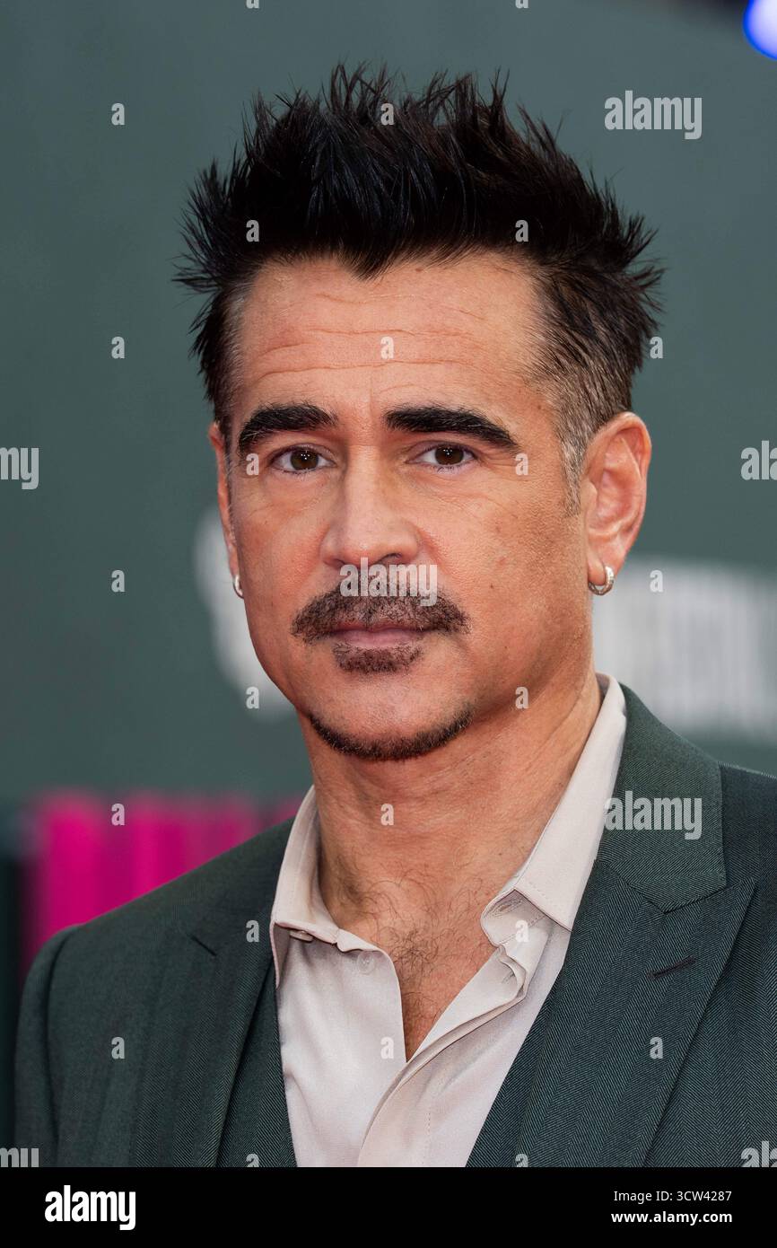 Colin Farrell poses for photographers upon arrival at the premiere of ...