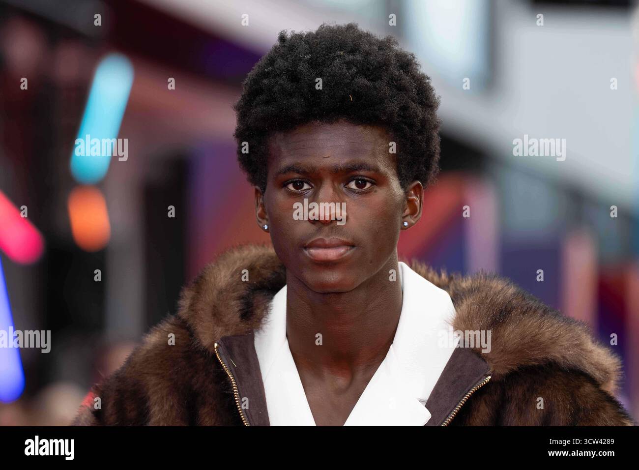 Callum Daniel poses for photographers upon arrival at the premiere of ...