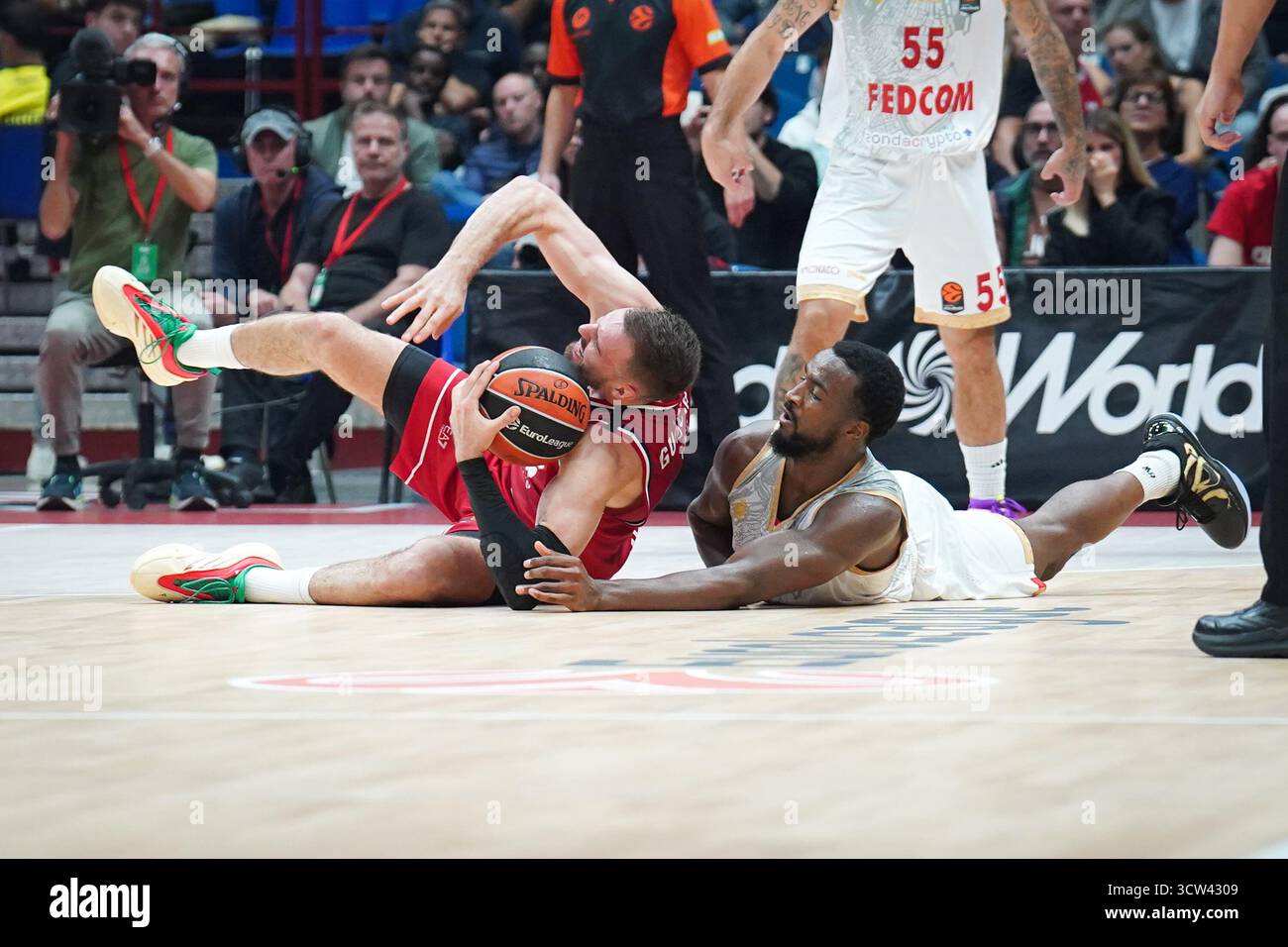EA7 Emporio Armani Milano vs. AS Monaco Basket, nella foto Marko ...