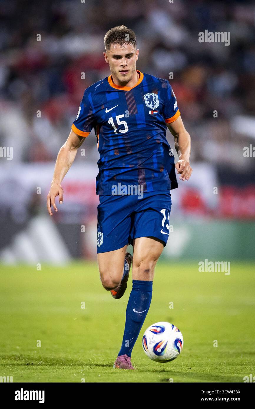 ATTARD - Micky van de Ven of the Netherlands at the National Stadium during the Dutch national ...