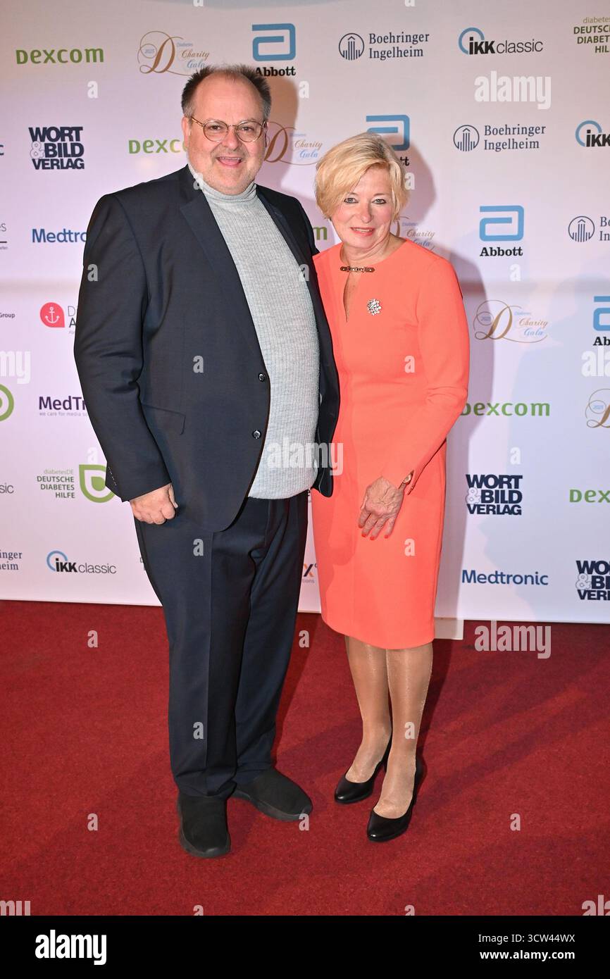 Markus Majowski and Nicole Mattig-Fabian attend the Diabetes Charity ...