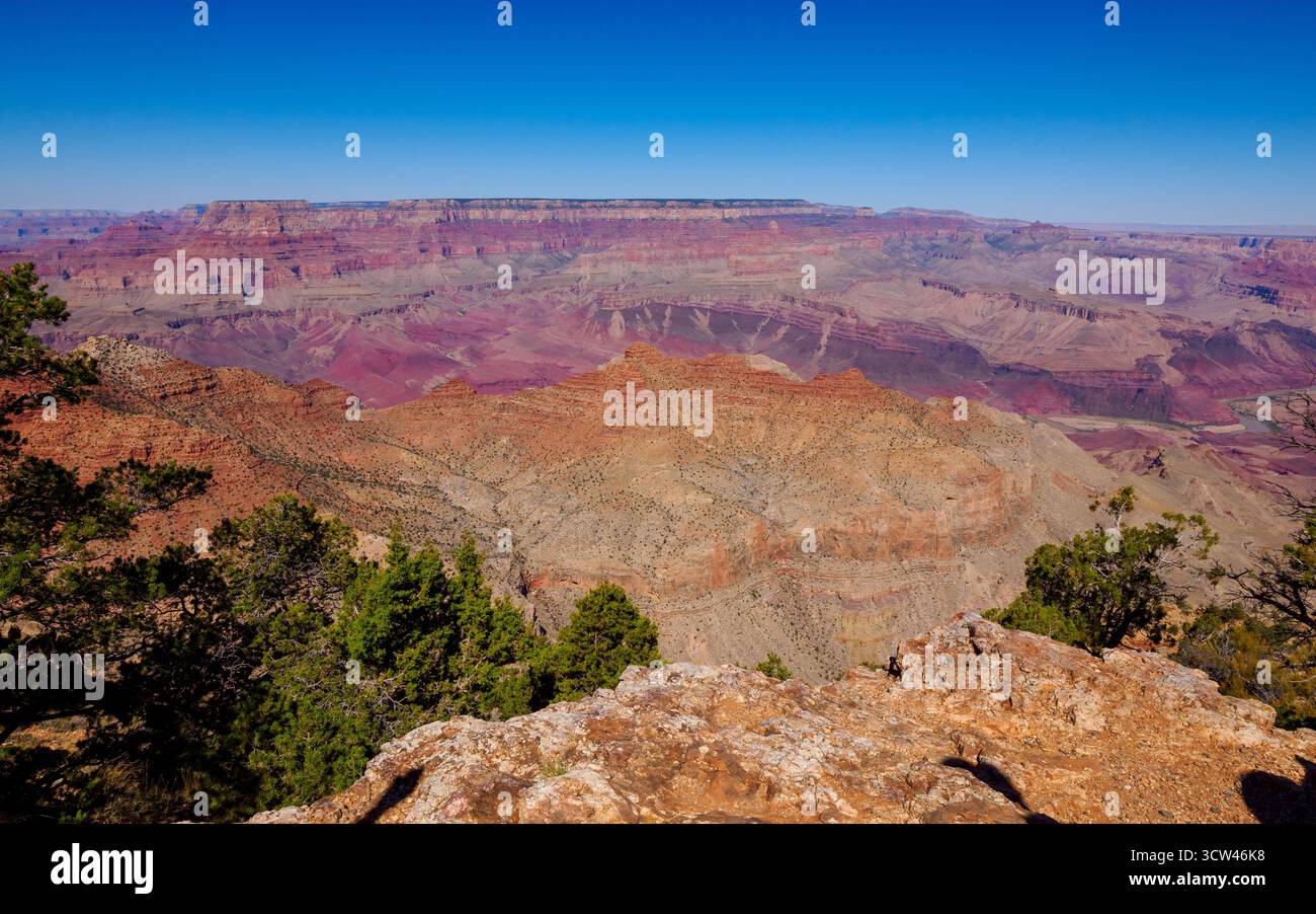 Grand Canyon viewpoint, Desert View Watch Tower, Grand Canyon, Arizona ...