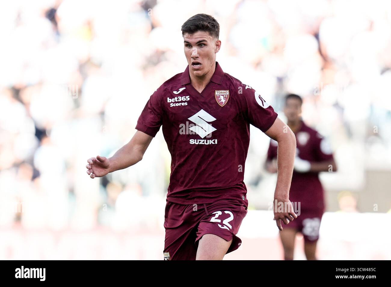Cesare Casadei of Torino FC during the serie Serie A Enilive match ...