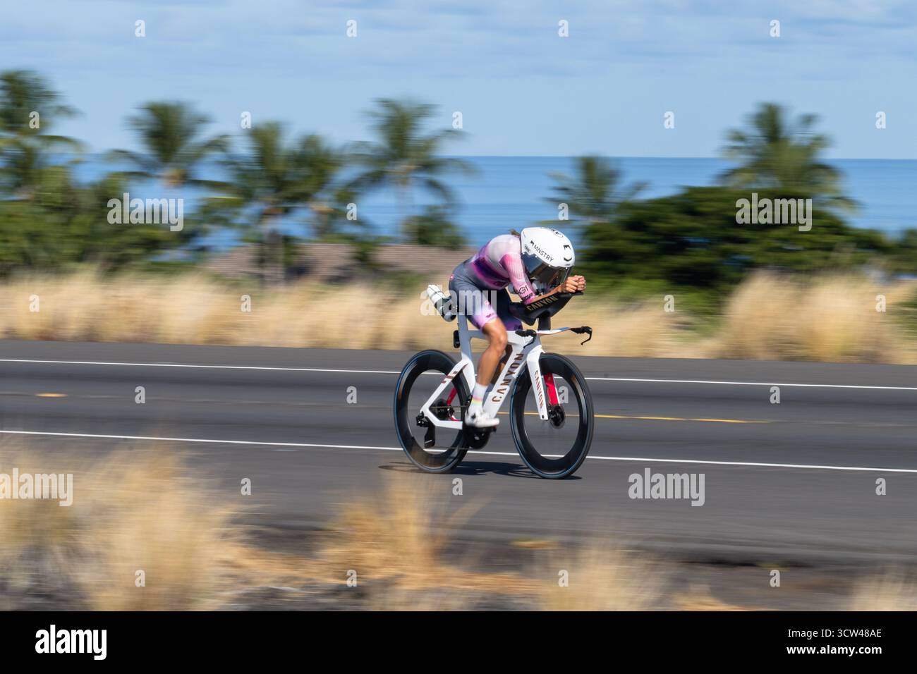 Laura Philipp (GER), final bike training seassion ahead of the IRONMAN ...