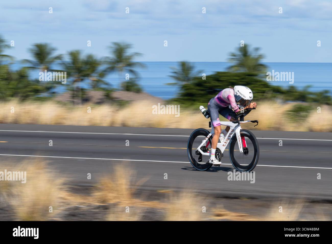 Laura Philipp (GER), final bike training seassion ahead of the IRONMAN ...