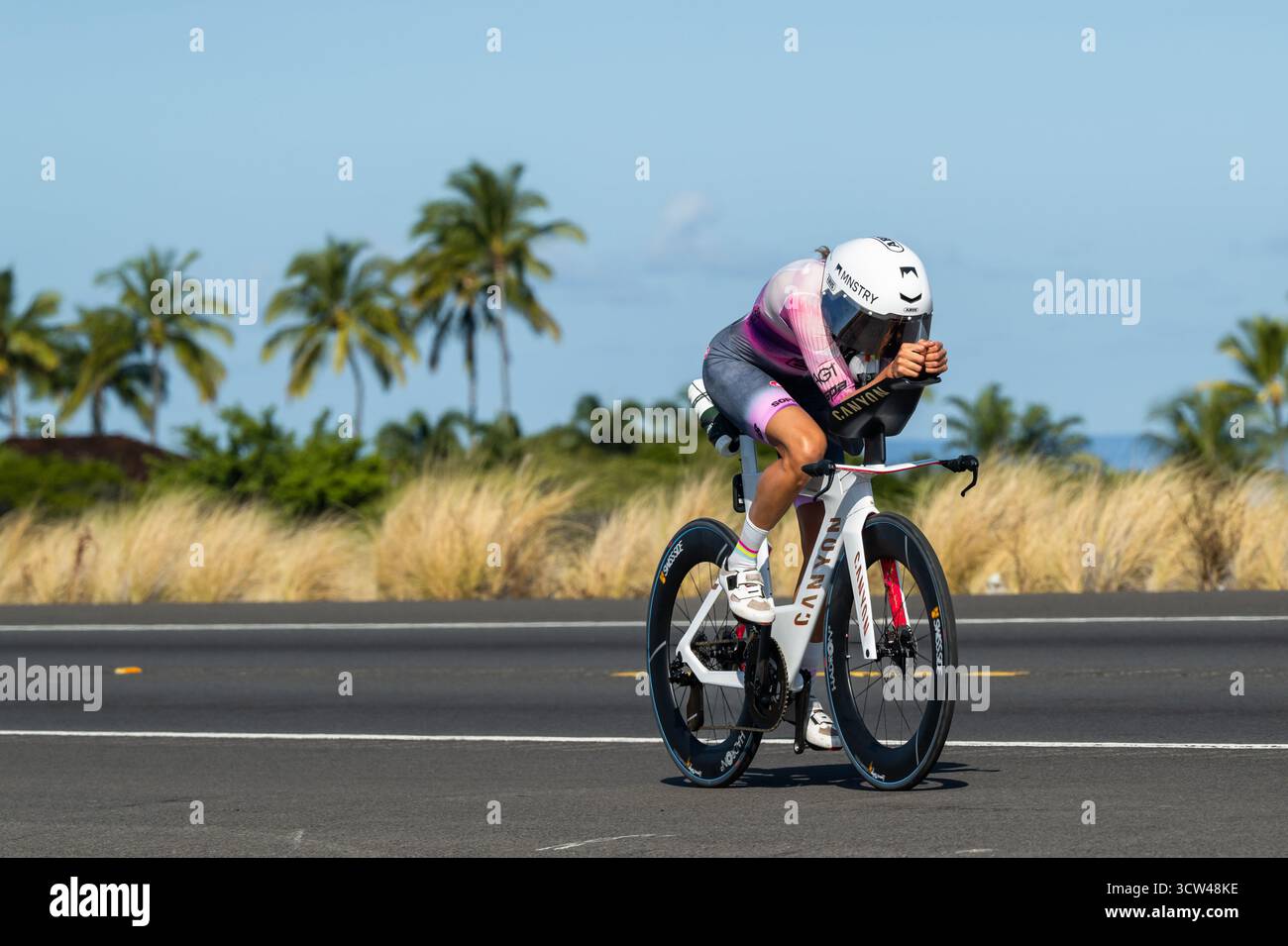 Laura Philipp (GER), final bike training seassion ahead of the IRONMAN World Championship Hawaii ...