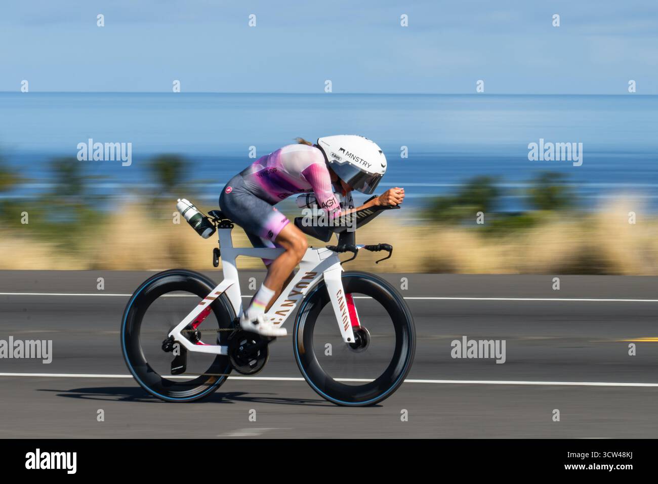 Laura Philipp (GER), final bike training seassion ahead of the IRONMAN ...