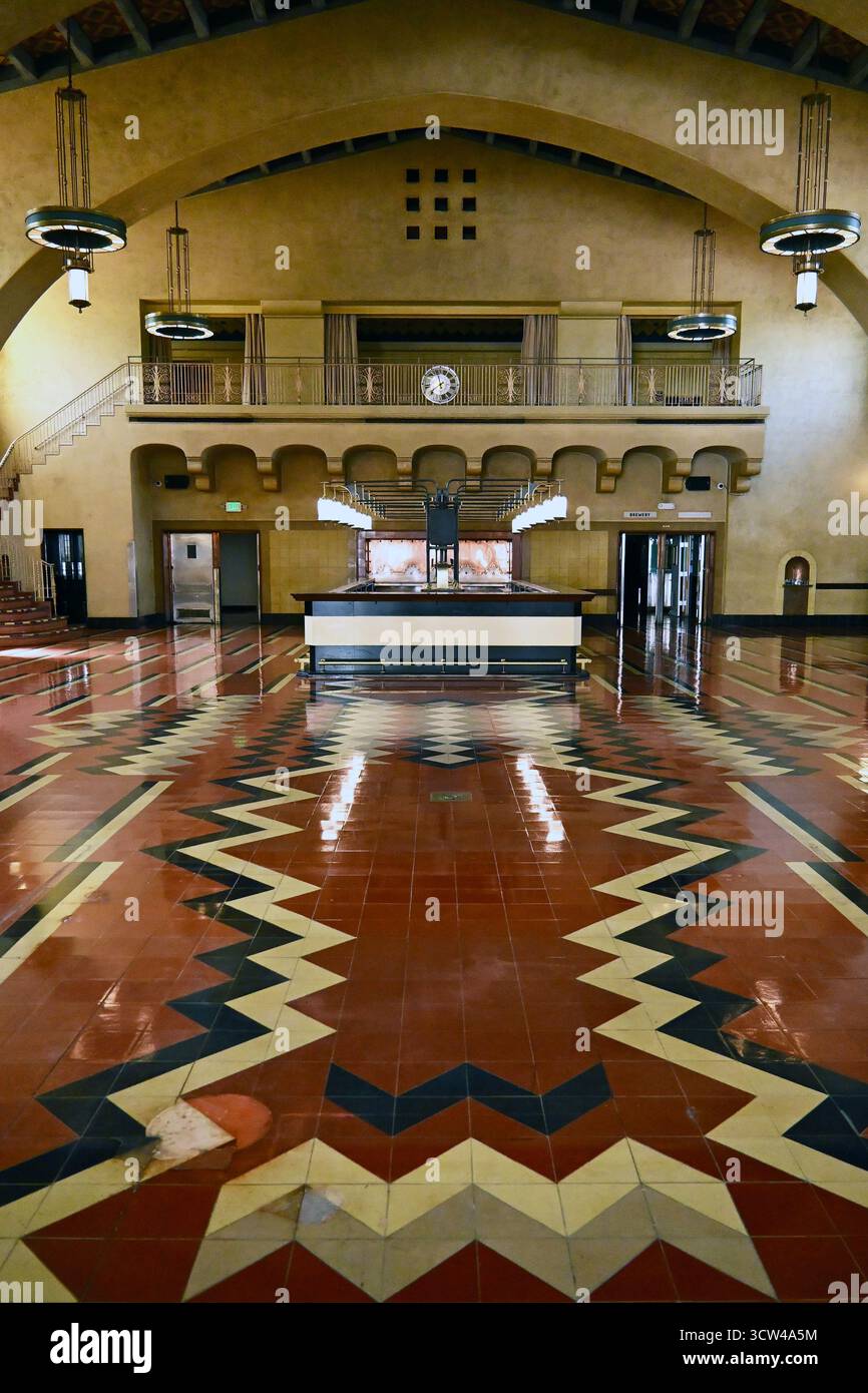 LOS ANGELES, CALIFORNIA - 07 OCT 2025: The Fred Harvey Restaurant a ...