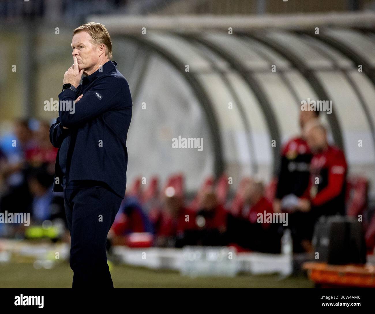 ATTARD - Netherlands coach Ronald Koeman at the National Stadium during ...