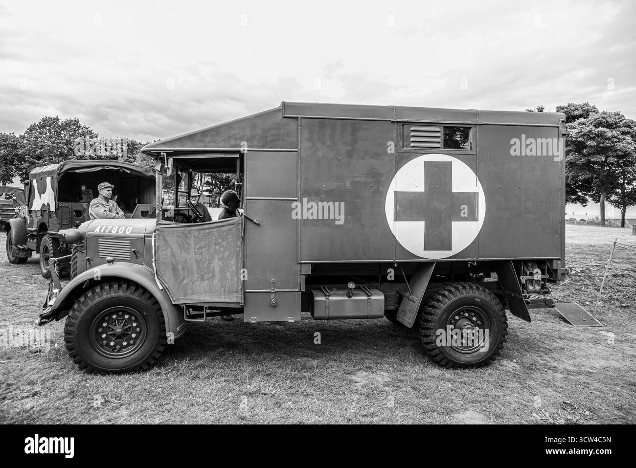 WW2 Austin K2 Ambulance Stock Photo - Alamy