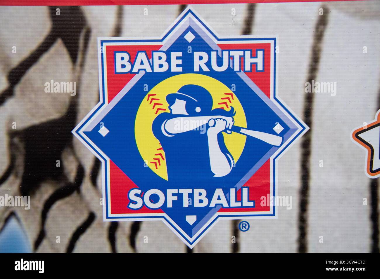NEWPORT, RI - OCTOBER 08: A close up view of the Babe Ruth Softball ...