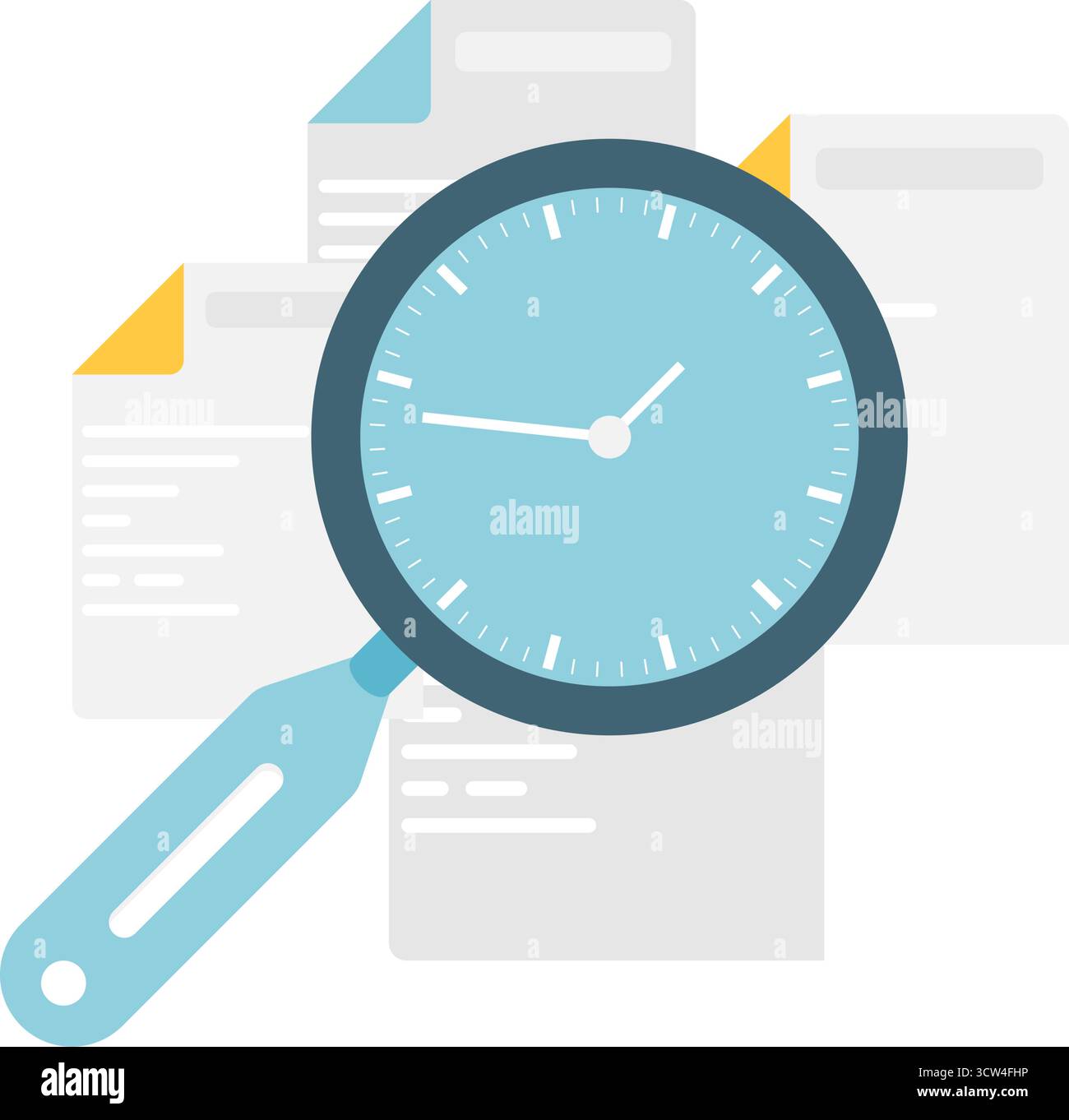 Understanding time Stock Vector Images - Alamy