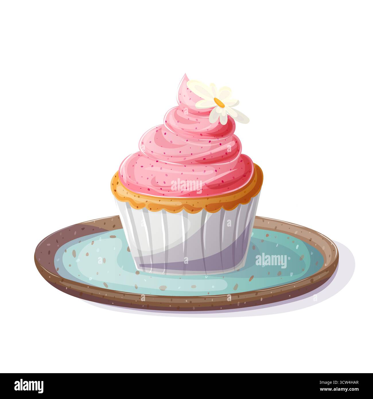 Plate topping Stock Vector Images - Alamy