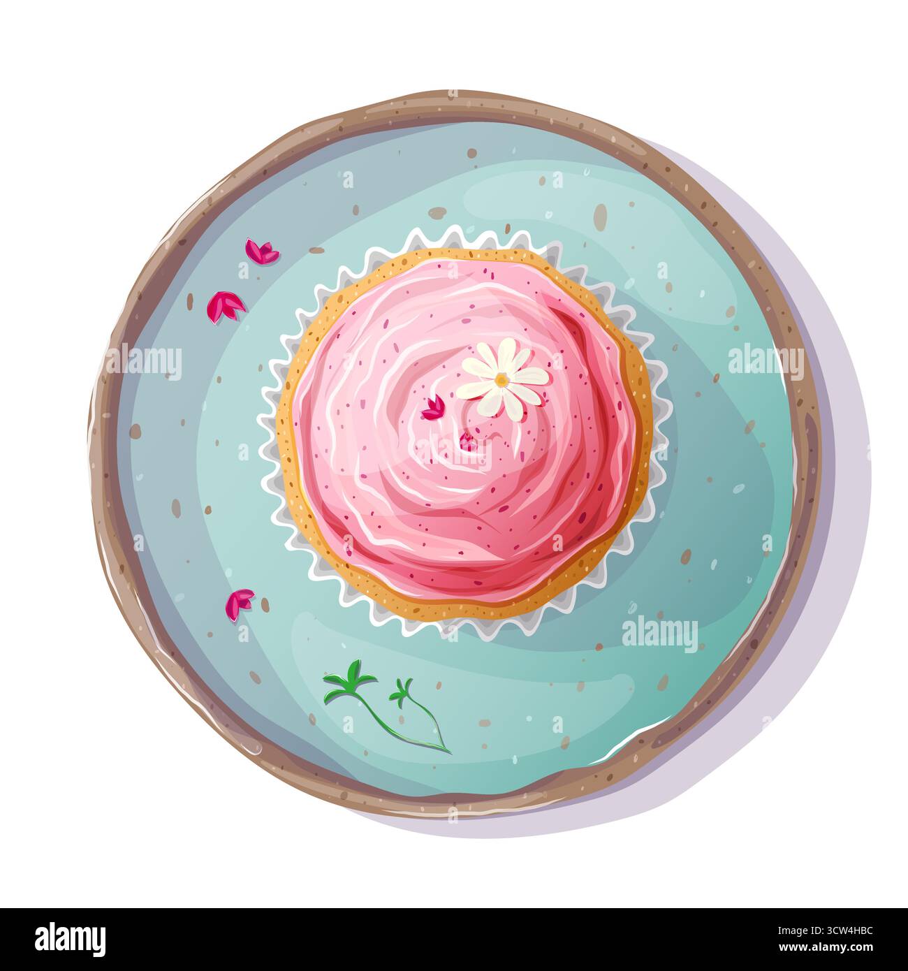 Sugar swirl marshmallow Stock Vector Images - Alamy