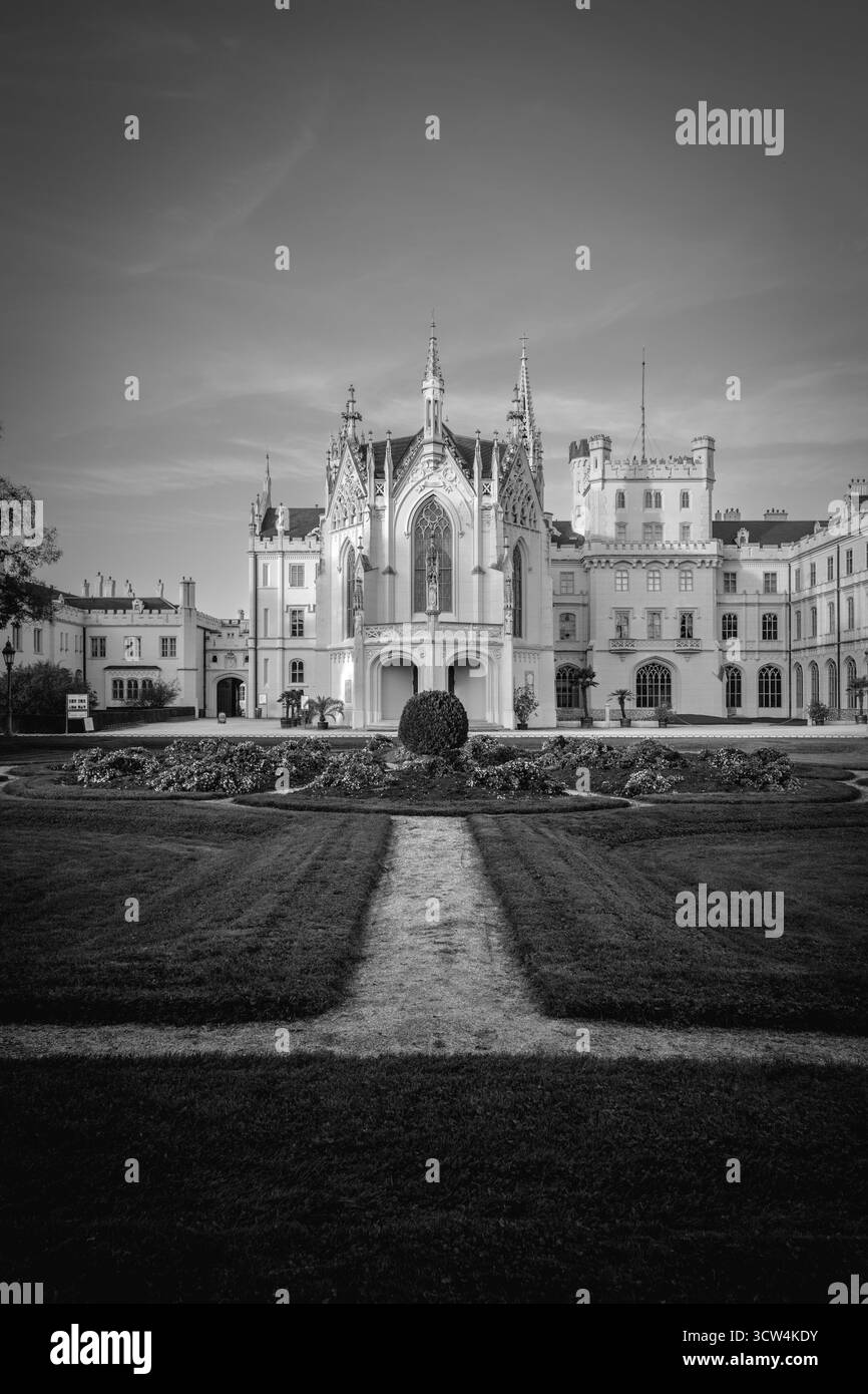 Intricate backdrop of architecture Black and White Stock Photos ...