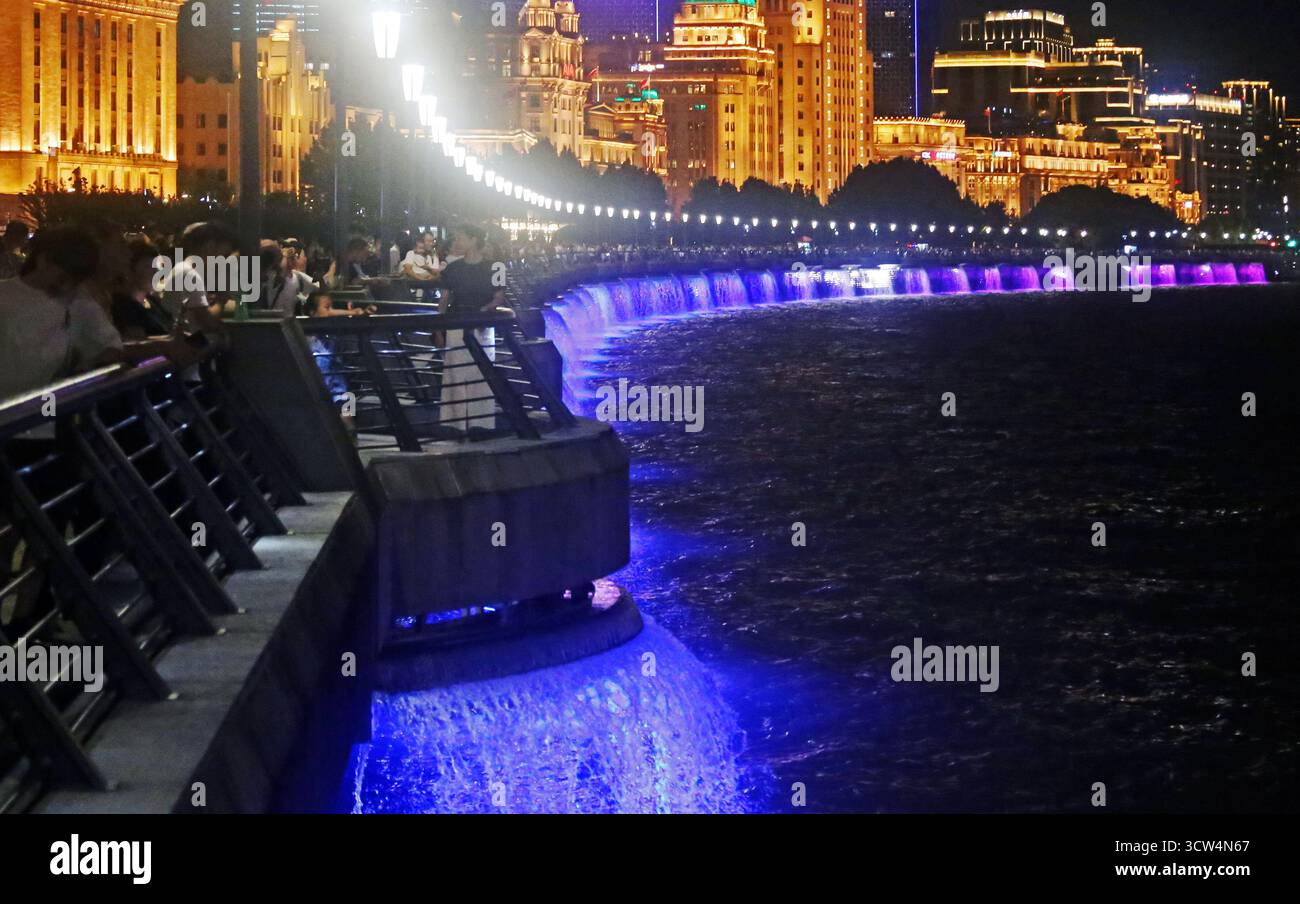 SHANGHAI, CHINA - OCTOBER 8, 2025 - Huangpu River Tourist Scenic Area ...