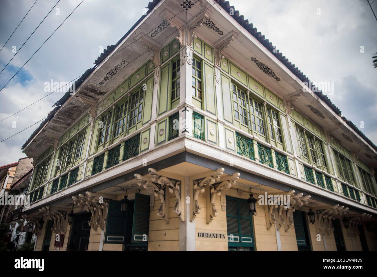 Traditional building fusing Spanish and traditional Filipino ...