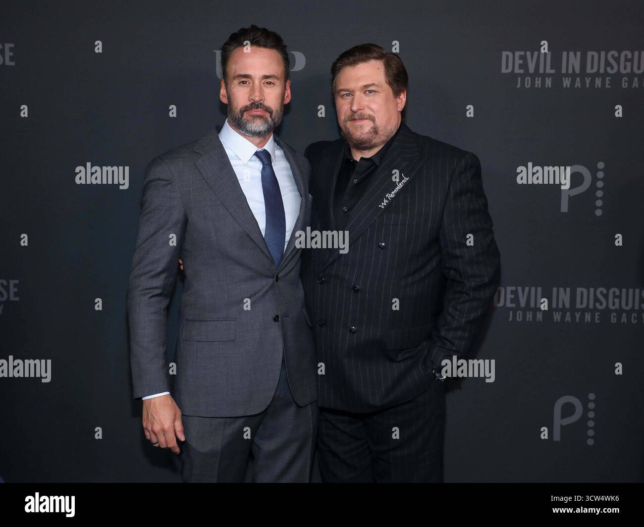 Series creator Patrick Macmanus, left, and actor Michael Chernus attend ...