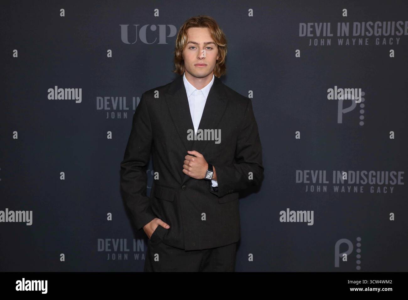 Actor Ryker Baloun attends the Peacock original series premiere of ...