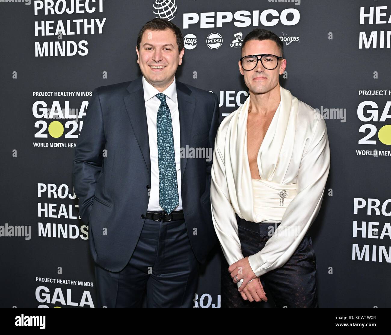 Phillip Schermer, left, and Keith Lissner attend the third annual World ...