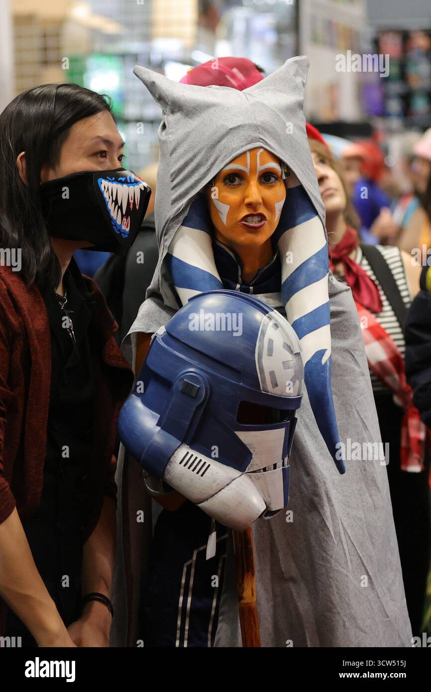 NEW YORK, NEW YORK OCTOBER 9, 2025: Fans and cosplayers bring their ...