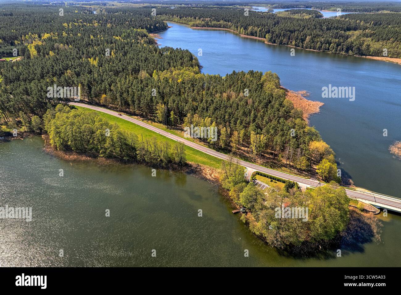 Drone vertical shot narrow hi-res stock photography and images - Alamy