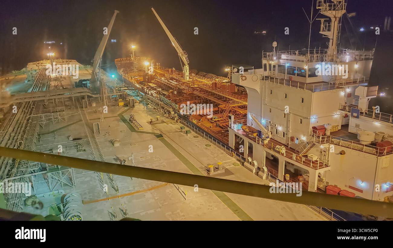Crew transfer vessel deck hi-res stock photography and images - Alamy