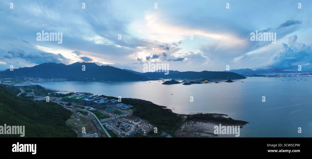 Aerial photography of Paiyashan in Dapeng New District, Shenzhen ...