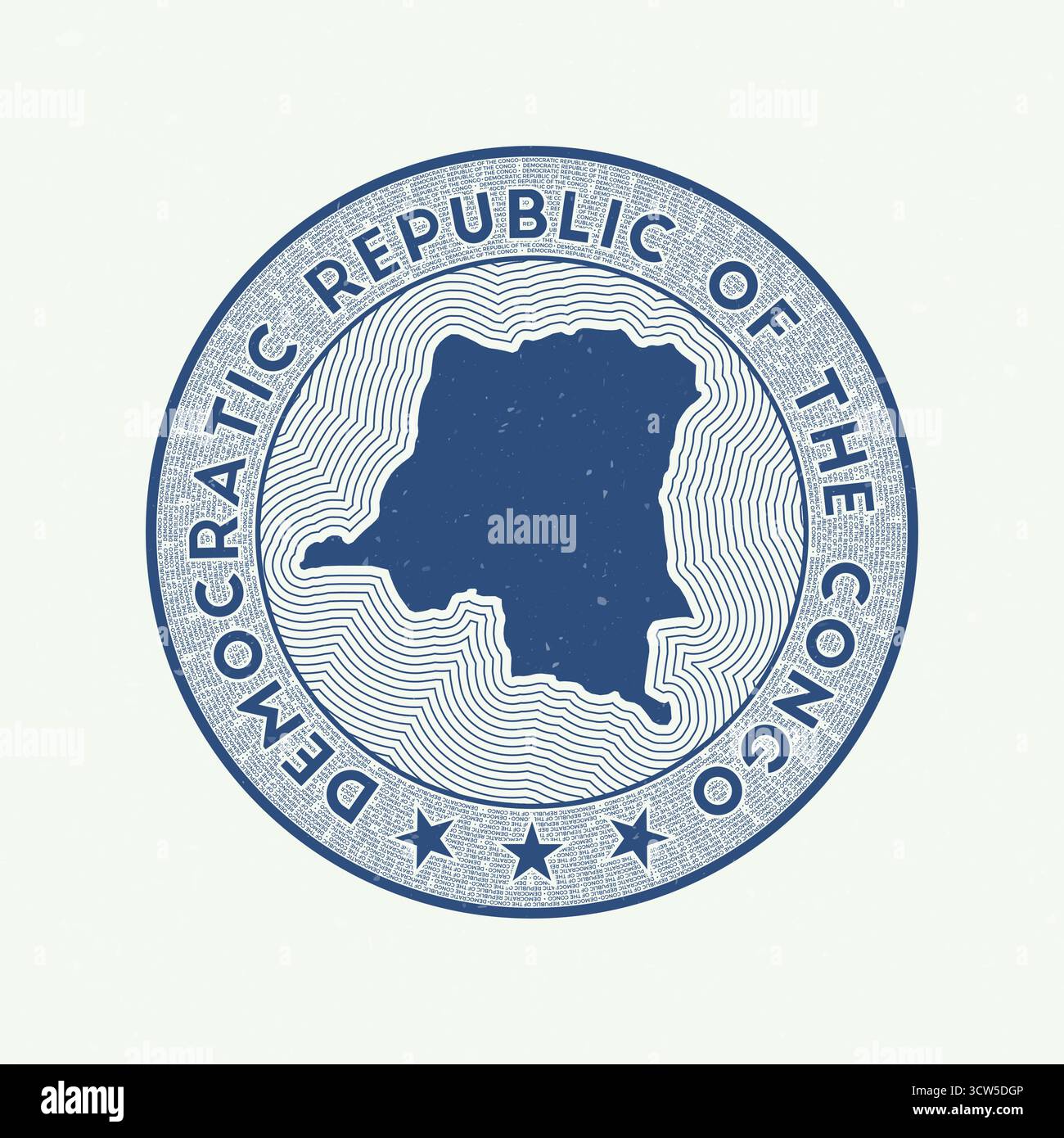 Postage stamp congo Stock Vector Images - Alamy
