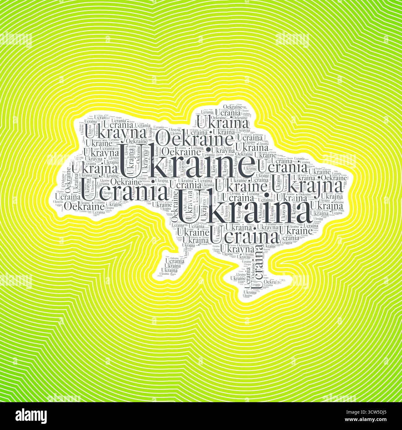 Ukraine shape formed country Stock Vector Images - Alamy