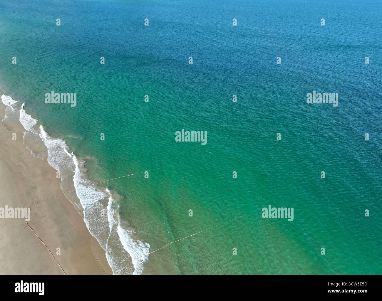 Aerial photography of Xiyong Cactus Beach Lover Island in Dapeng New ...