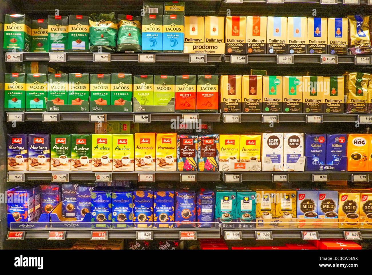 Abt. Kaffee Peise - gesehen am 21.09.2025 im Supermarkt *** Abt Kaffee ...