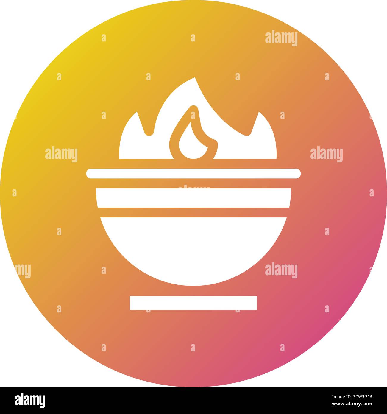 Cauldron smoke vector vectors Cut Out Stock Images & Pictures - Alamy