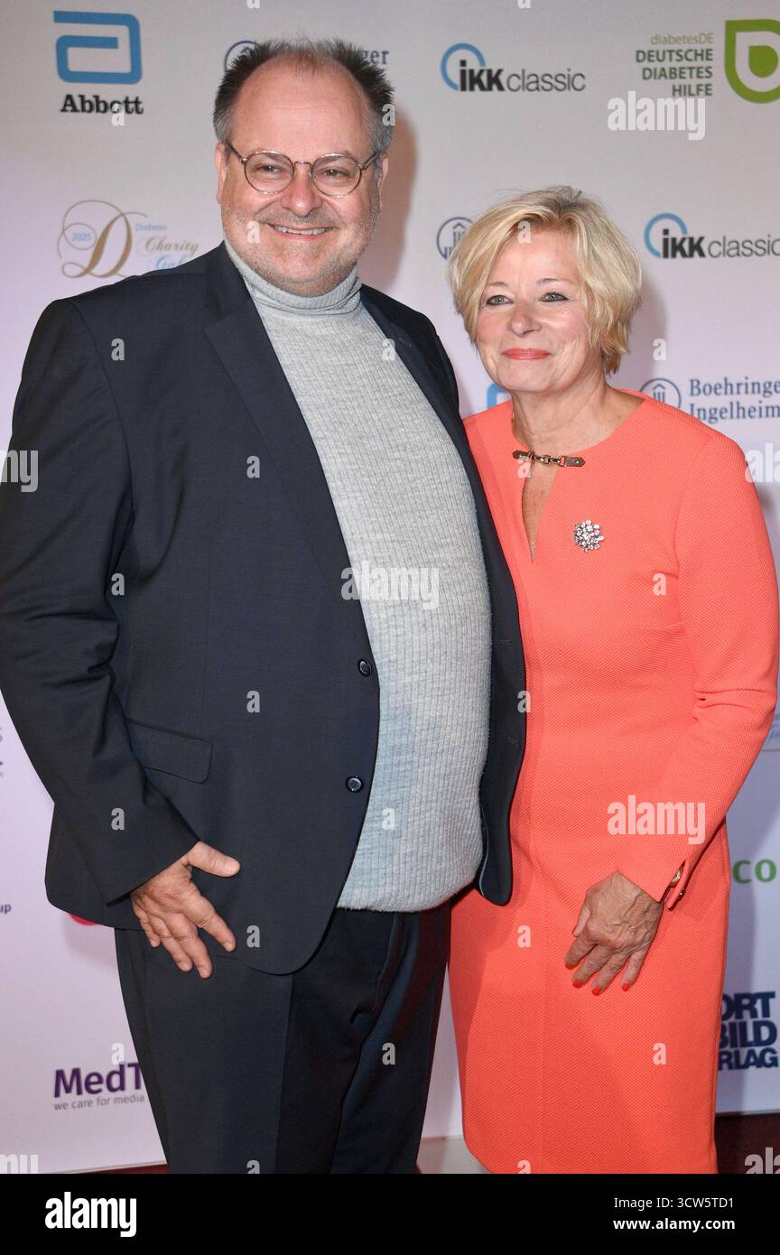 Markus Majowski und Nicole Mattig-Fabian bei der 14. Diabetes-Charity ...