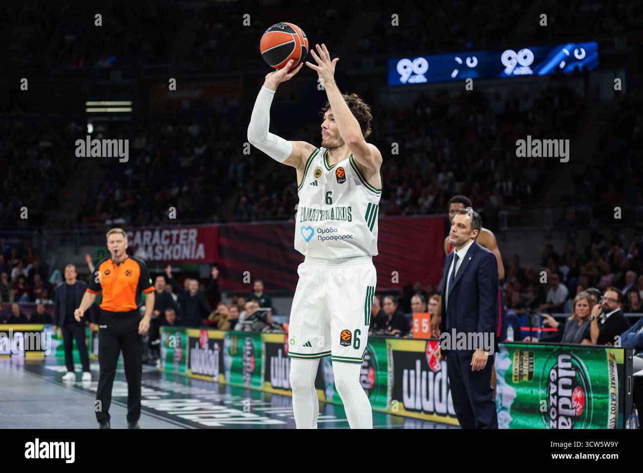 Cedi Osman of Panathinaikos during the Turkish Airlines EuroLeague ...