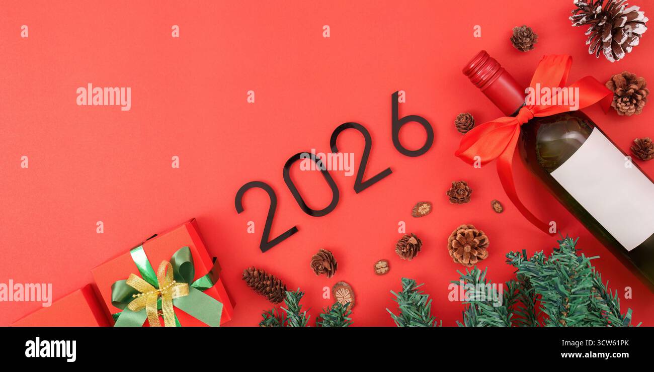 Elegant 2026 merry christmas hi-res stock photography and images - Alamy