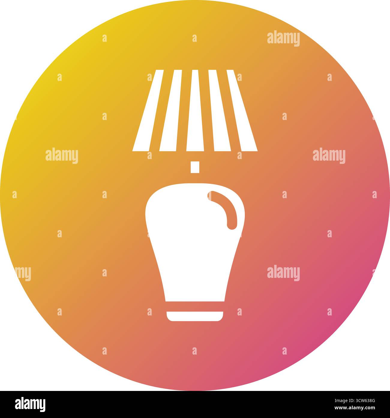 Lamp Vector Icon Design Illustration Stock Vector Image & Art - Alamy