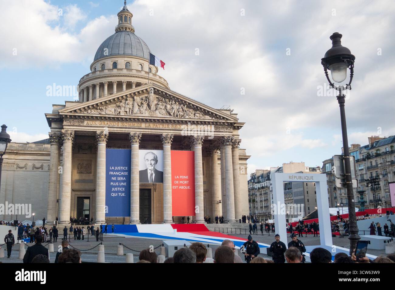 Paris, France, 9th October, 2025. Panthéon de Paris with monumental ...