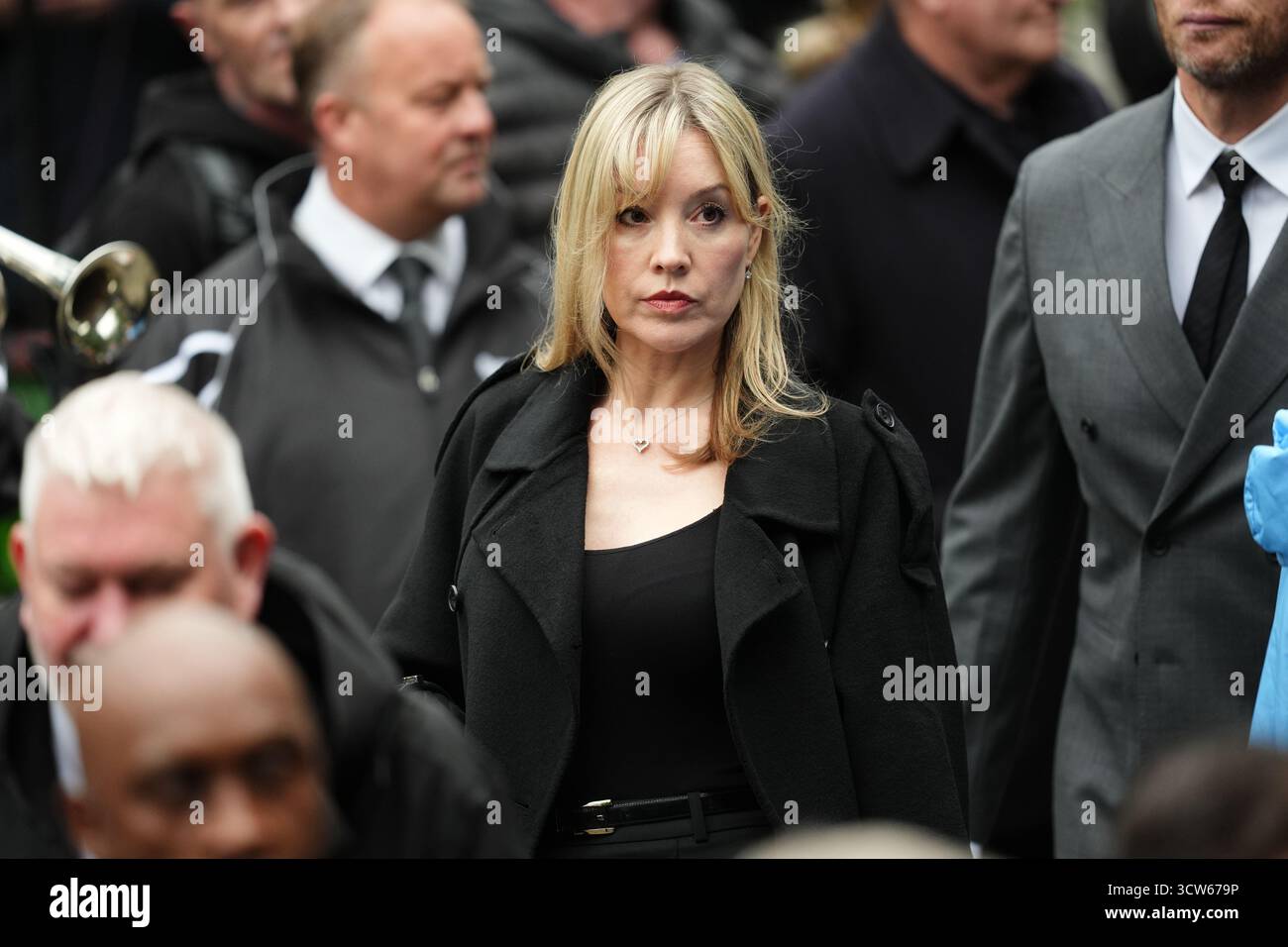 Rachael Wools, wife of Former cricketer Andrew Flintoff, arrives ahead ...