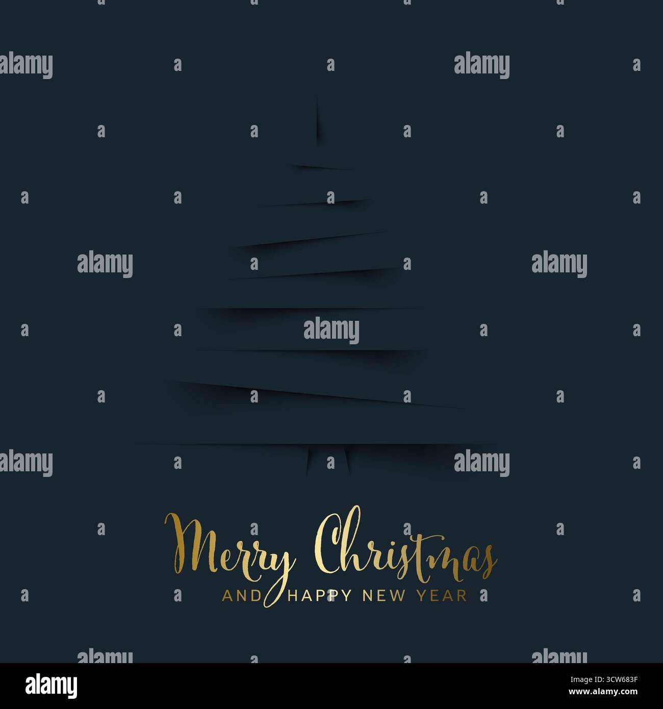 Elegant golden merry chris text Stock Vector Images - Alamy