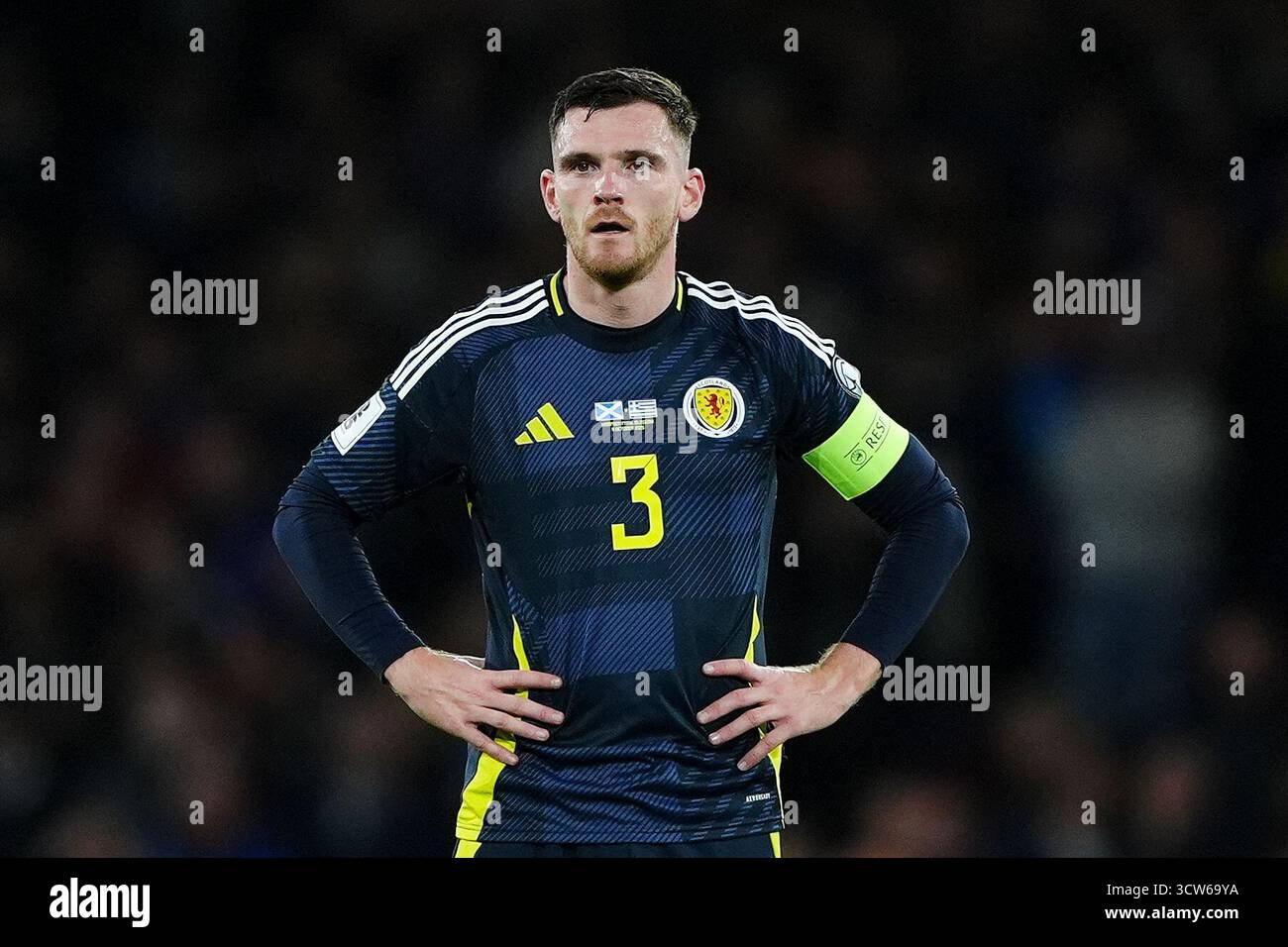 Scotland's Andy Robertson during the FIFA World Cup European Qualifying ...