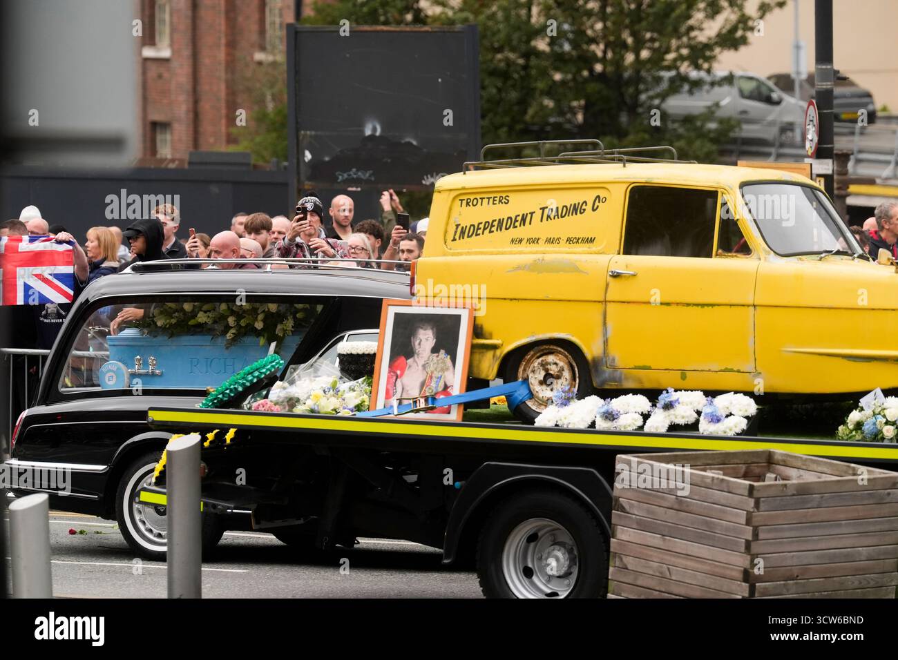 Ricky Hatton's three-wheeled Reliant Robin famed by Only Fools and ...