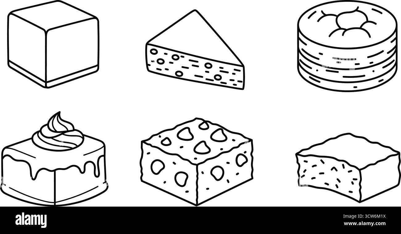 Vector line art various Black and White Stock Photos & Images - Alamy