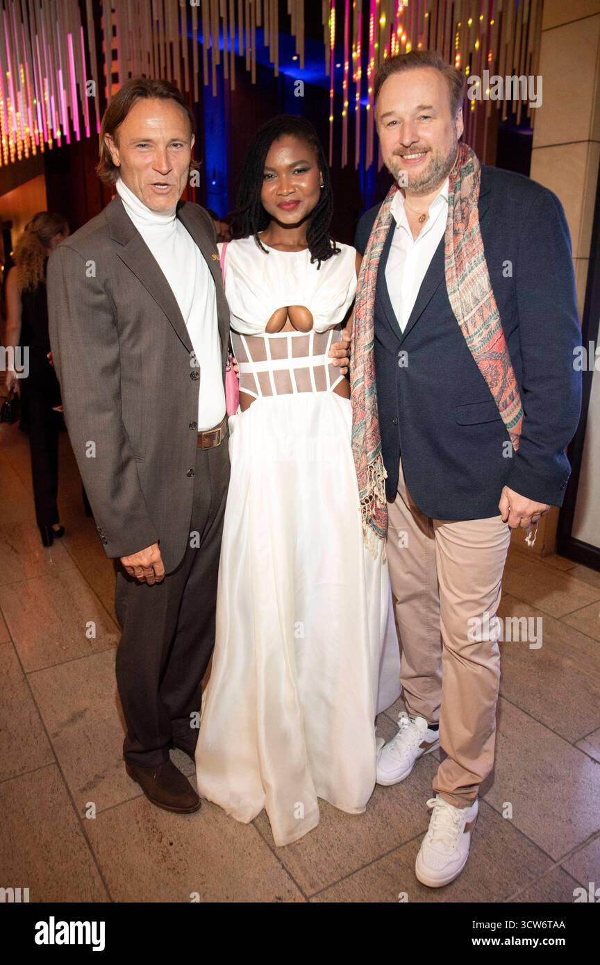 Bernhard Bettermann, Victoire Laly und Stephan Grossmann bei der ...